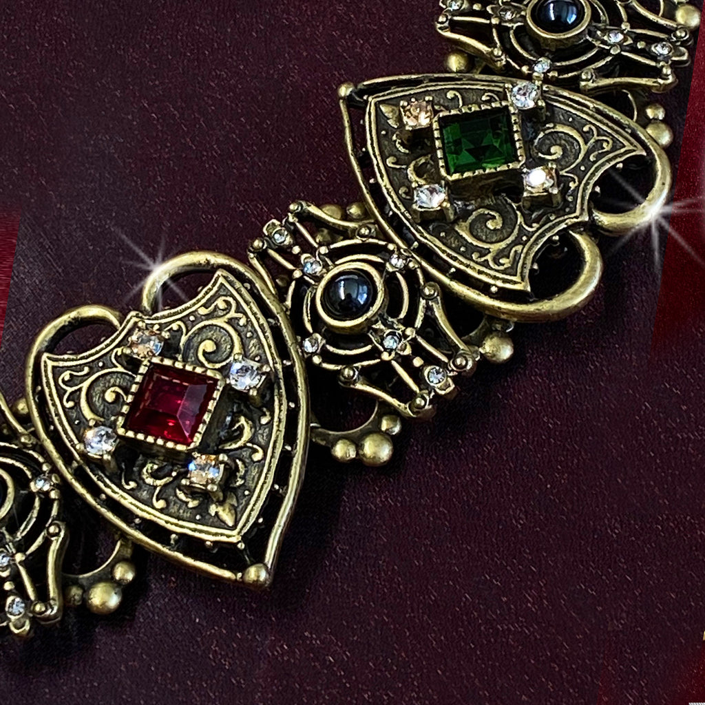 Renaissance Hearts Elizabethan Bracelet – Sweet Romance Jewelry