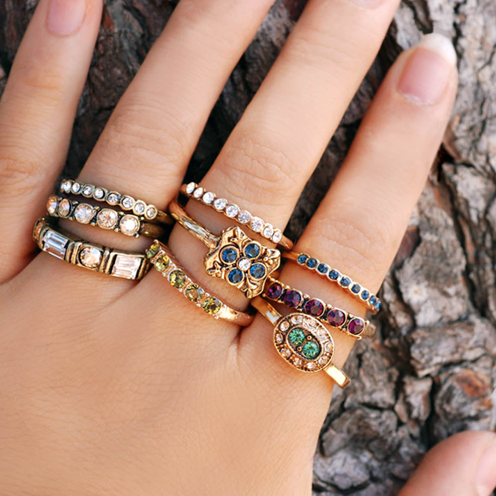 Set of 3 Inspirational Stacking Rings | Sweet Romance – Sweet Romance ...